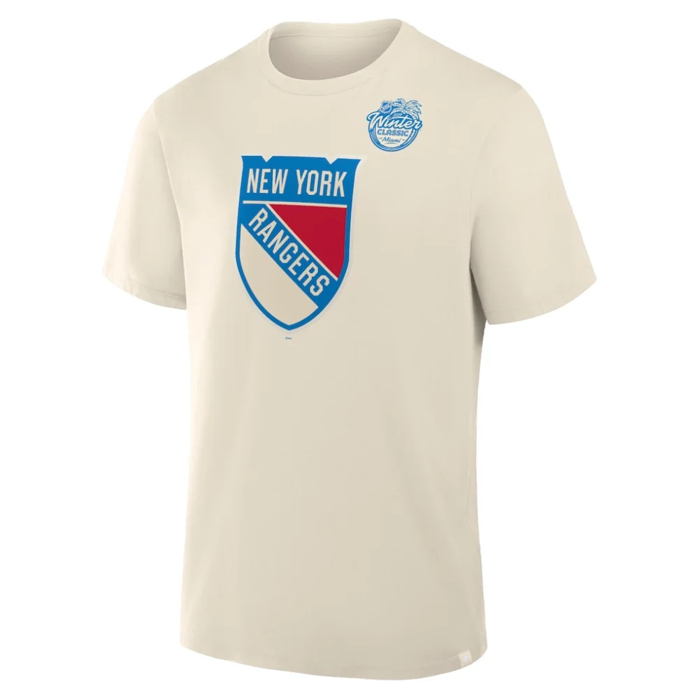 New York Rangers - 2026 Winter Classic Cream NHL Tričko - Velikost: M ...