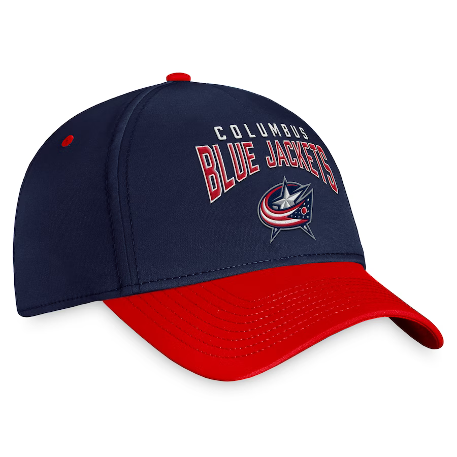 Columbus Blue Jackets - Fundamental 2-Tone Flex NHL Hat :: FansMania